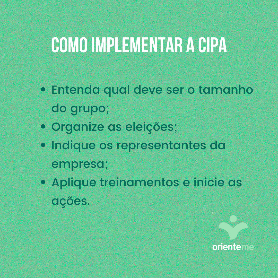O que é CIPA? Para que serve e 4 passos para aplicar!